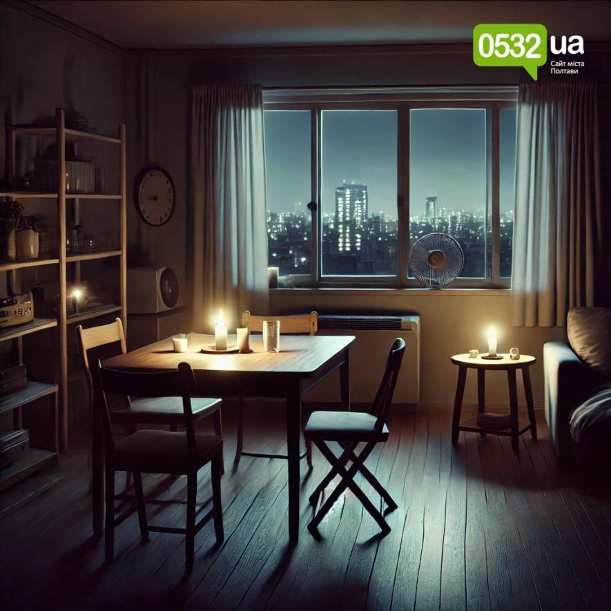 Погодинні відключення у Полтаві: який графік діятиме 8 грудня | Новини